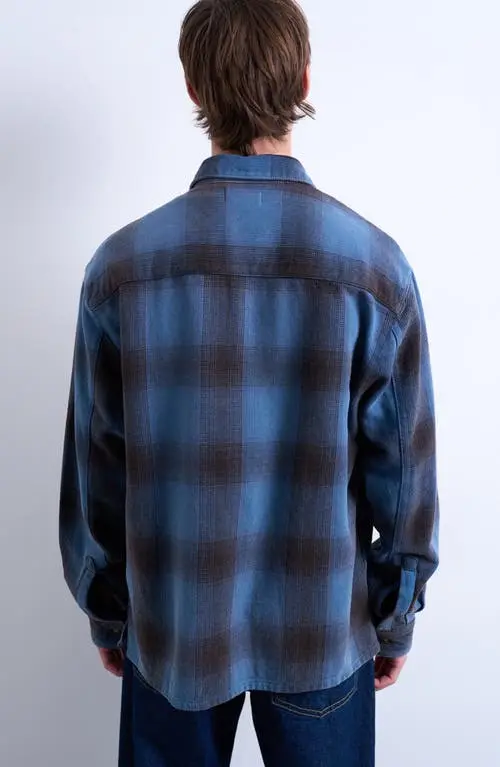 Topman Relaxed Plaid Shirt