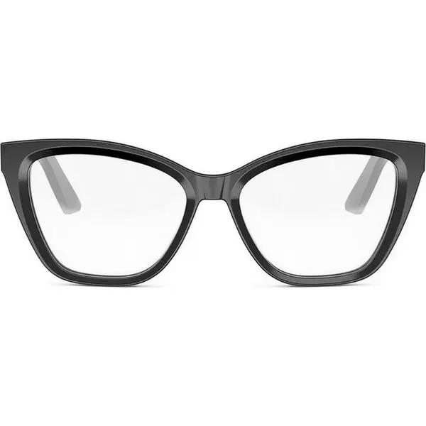 Dior 54mm Butterfly Optical Glasses - Shiny Black