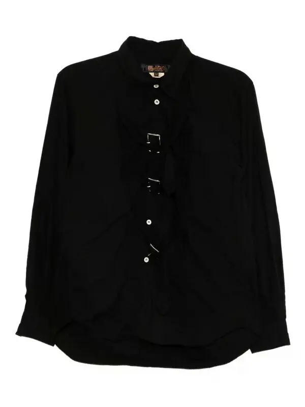 Comme Des Garçons Buckled Shirt