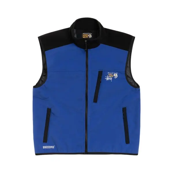 StÜssy X Mountain Hardwear Windstopper Vest - Blue