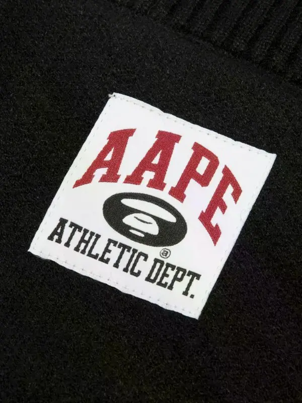 AAPE BY *A BATHING APE® Appliqué Pockets Cardigan