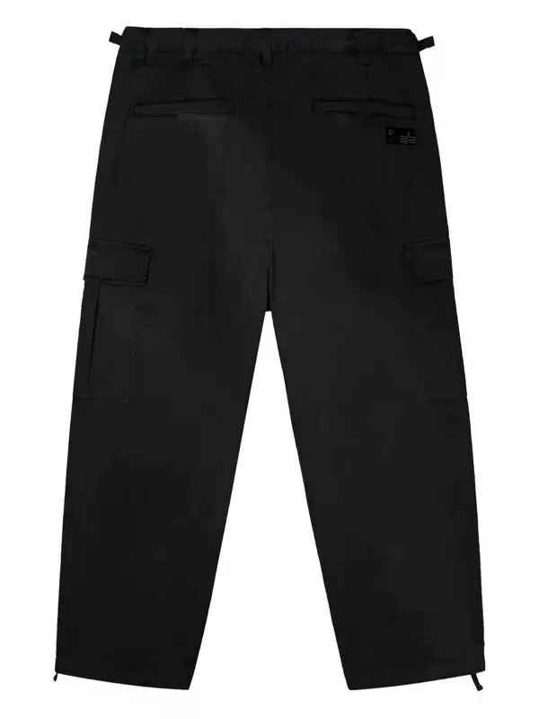 Izzue Cargo Pocket Trousers - Black