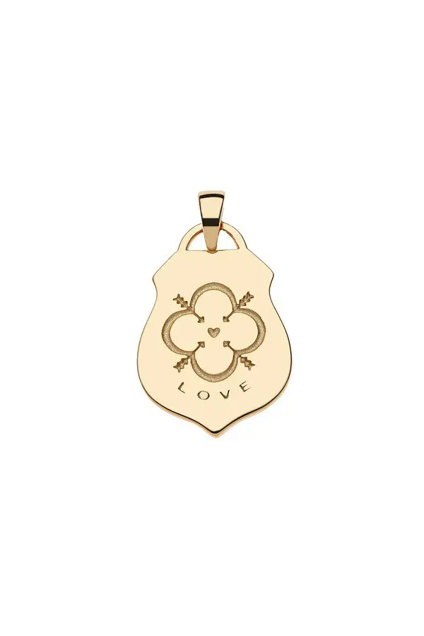 JANE WIN Love Shield Pendant
