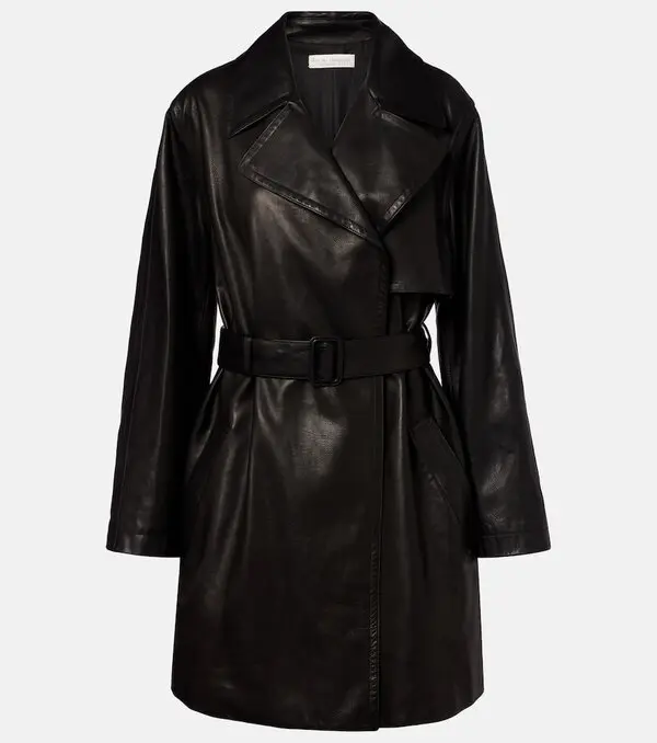 THE ROW Siempra Leather Coat