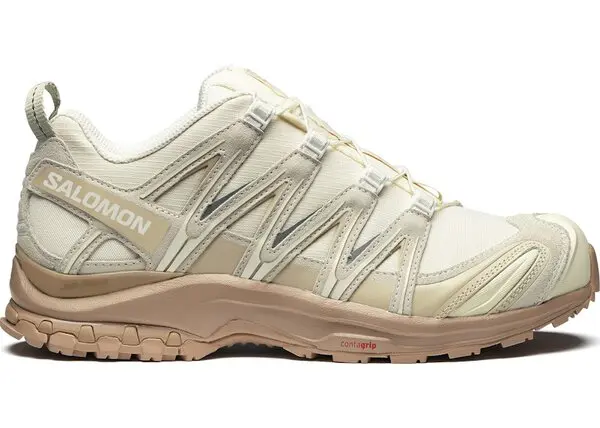 SALOMON Xa Pro 3d Suede Sneakers - Vanilla Ice/natural/cement