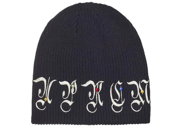 Supreme Aoi Gems Beanie - Black