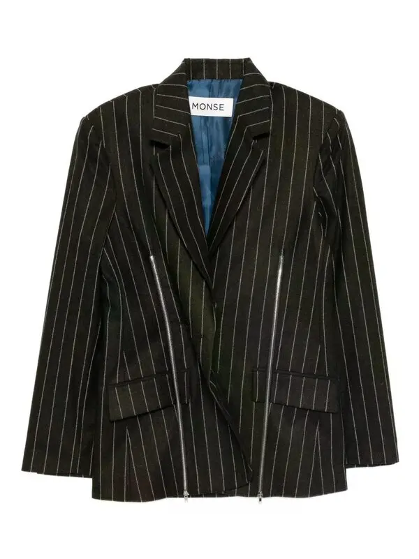 Monse Deconstructed Lapel Blazer