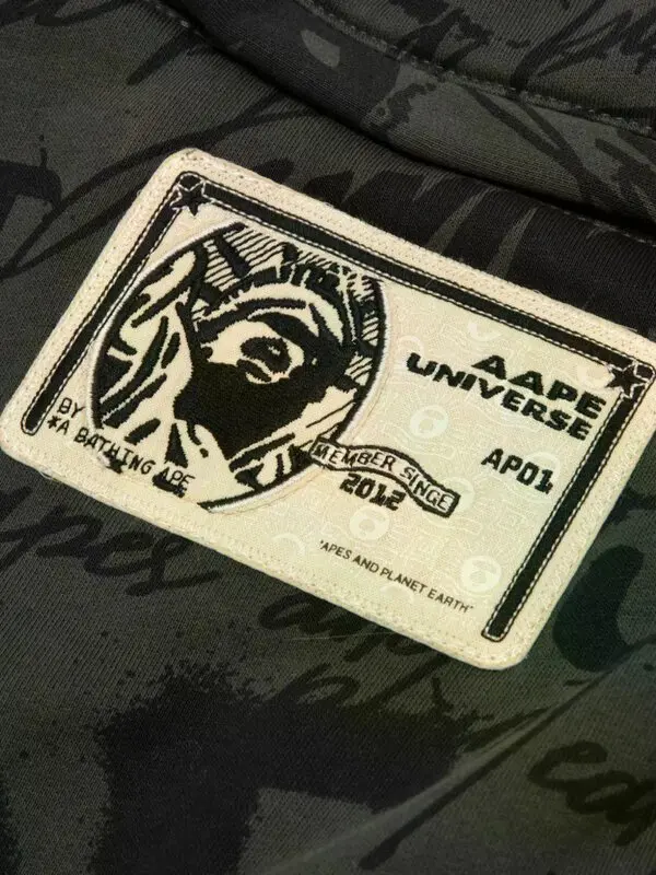 AAPE BY *A BATHING APE Patch Print Trousers