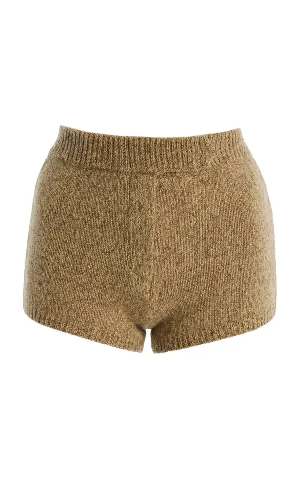 AYA MUSE Vita Knit Shorts - Brown