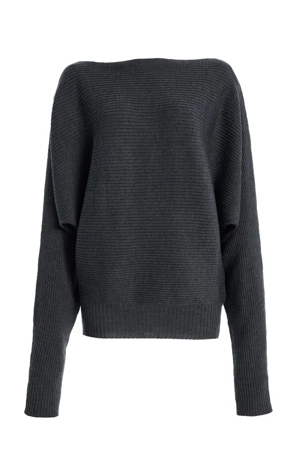 AYA MUSE Rye Wool-silk Sweater