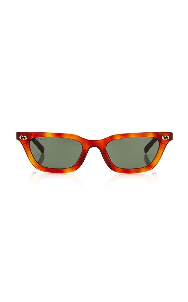Gucci Square-frame Acetate Sunglasses - Brown