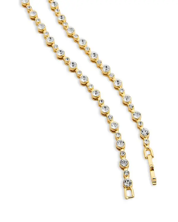 Baublebar Bezel Tennis Necklace - Clear