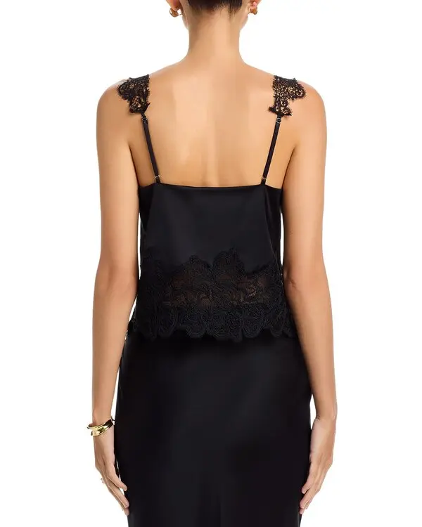 Ramy Brook Jen Lace Trim Top