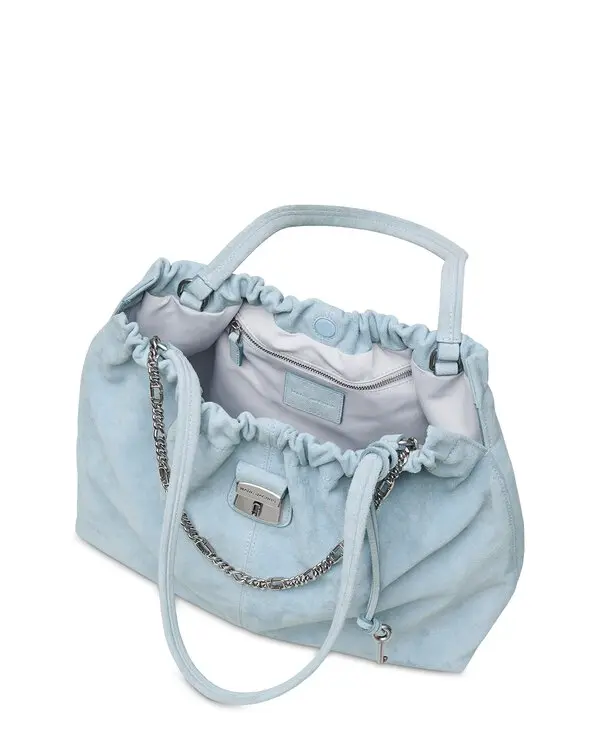 Marc Jacobs The Christina Suede Tote - Blue Mist