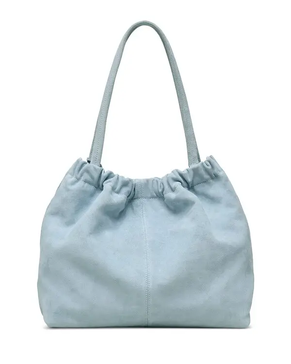 Marc Jacobs The Christina Suede Tote - Blue Mist