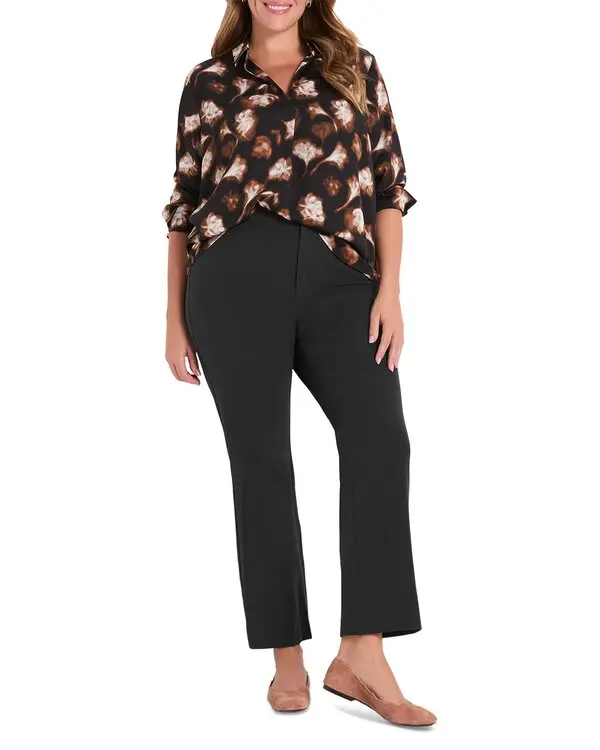NIC+ZOE Golden Ginko Popover Shirt