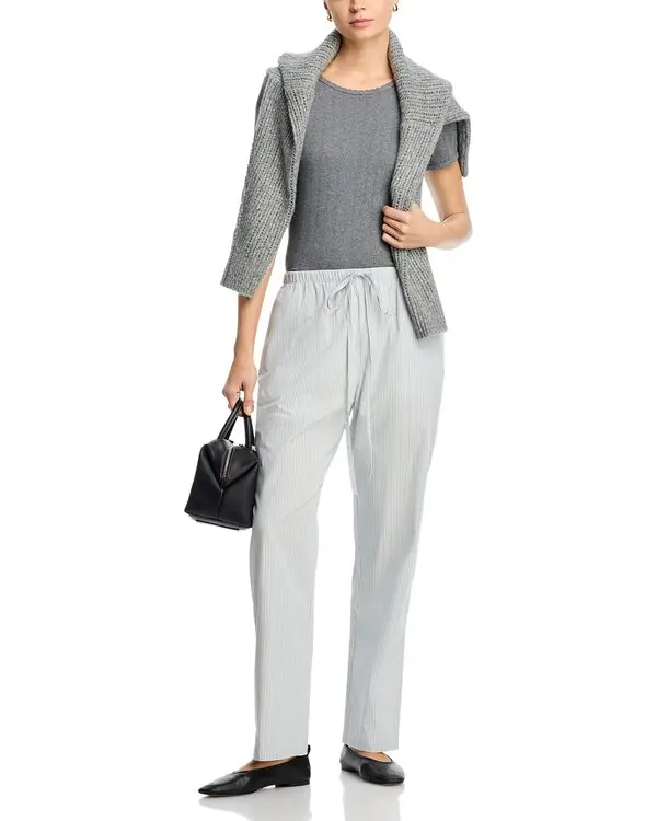 LESET Yoshi Stripe Classic Tie Pants