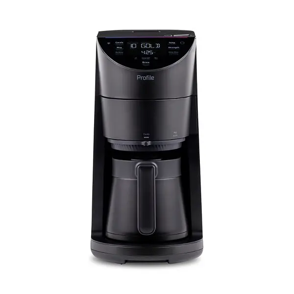 GE APPLIANCES Profile Smart Grind And Brew Coffee Maker With Podless Single Serve - Black
