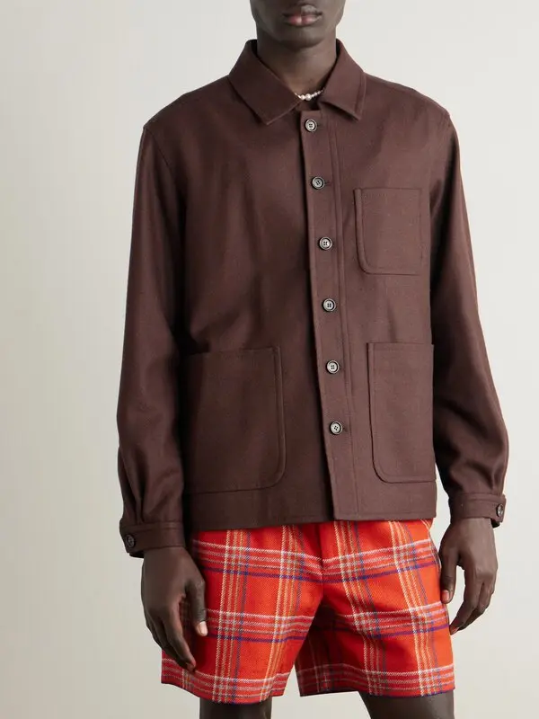 BODE Franck Wool-twill Jacket
