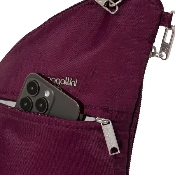 BAGGALLINI Travel Anti-theft Half Moon Sling Bag