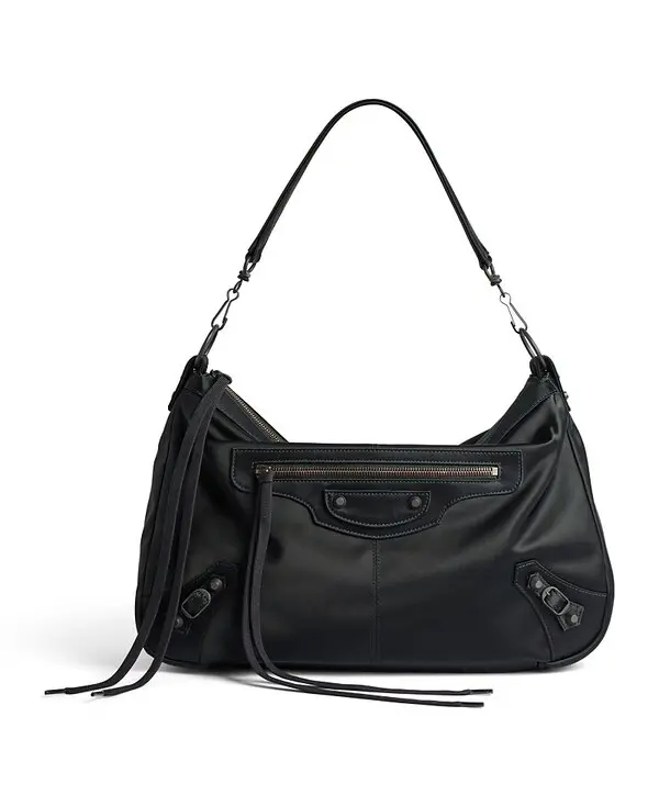 Balenciaga Le City Moto Medium Bag - Black