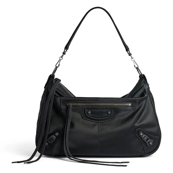 Balenciaga Le City Moto Medium Bag - Black