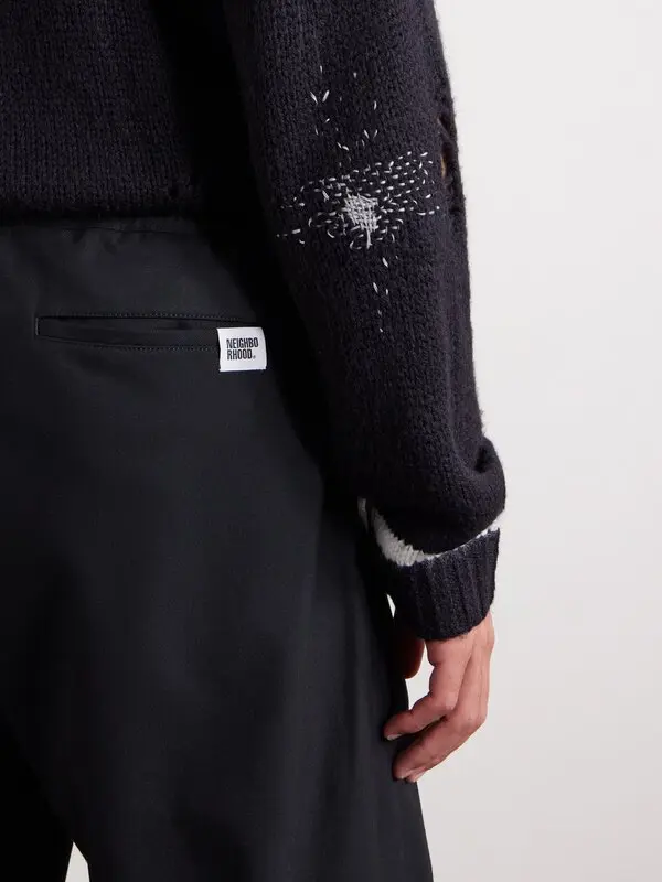 NEIGHBORHOOD Straight-leg Crepe Trousers