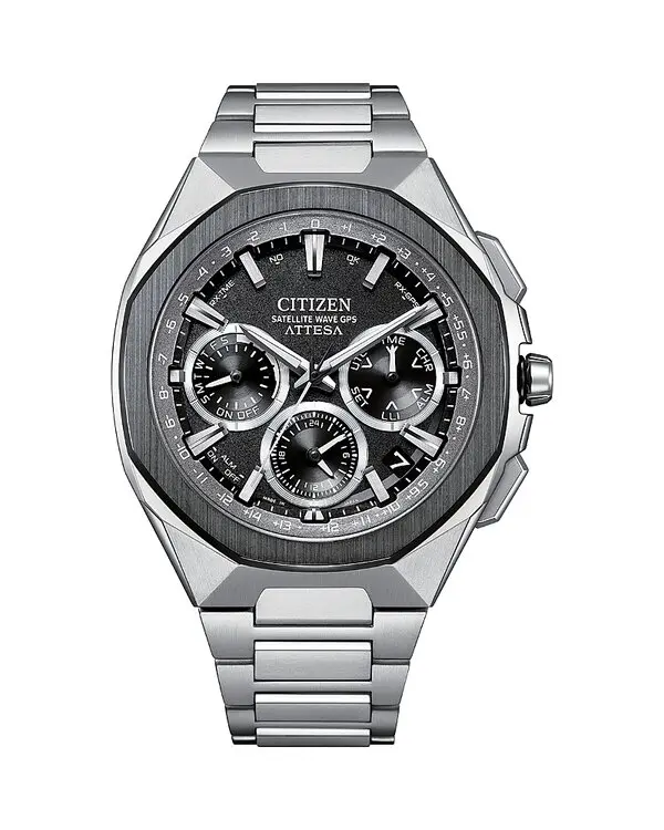 Citizen Attesa Chronograph - Black/silver