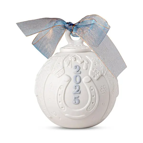 LLADRO 2025 Ball Christmas Ornament Limited Edition - Multi