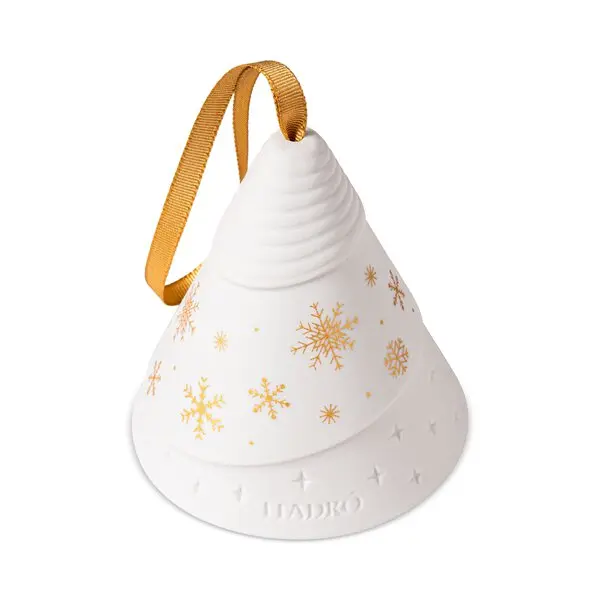 LLADRO Happy Holidays Tree Christmas Ornament