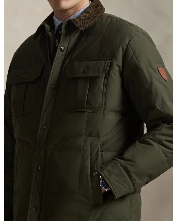 Polo Ralph Lauren Quilted Ripstop Shirt Jacket