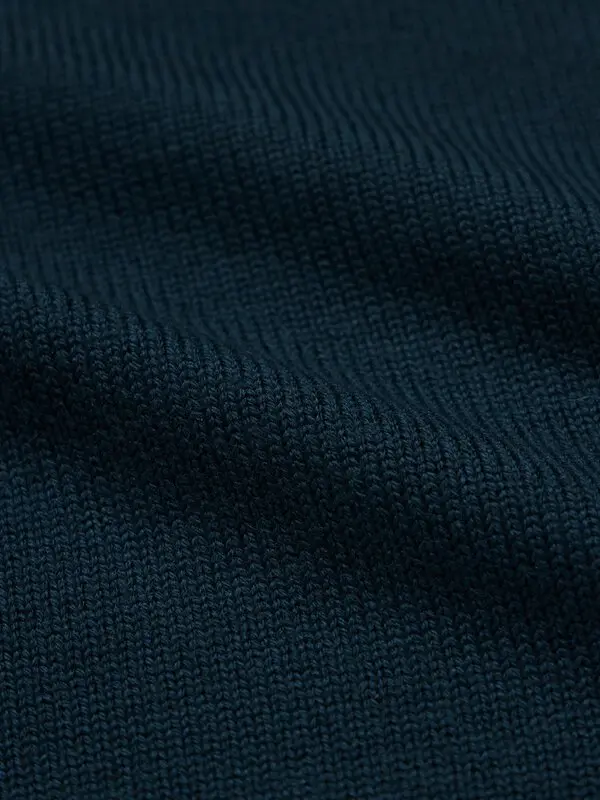 John Smedley Denver Extrafine Merino Wool Sweater - Green