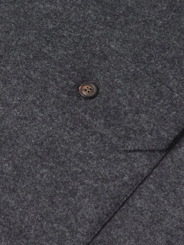 GHIAIA Wool Overshirt - Gray