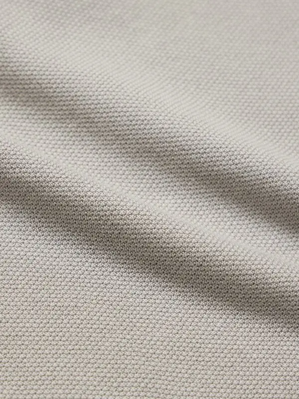 John Smedley Roth Slim-fit Sea Island Cotton Polo Shirt - Gray