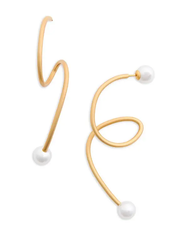 Cult Gaia Tazia Earrings - Pearl