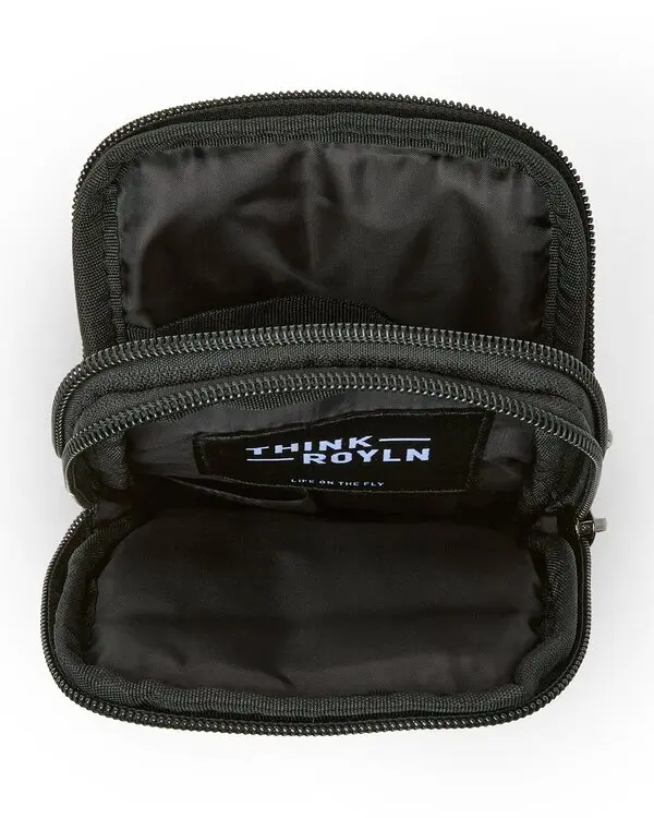 THINK ROYLN Quilted Nylon Crossbody Bag