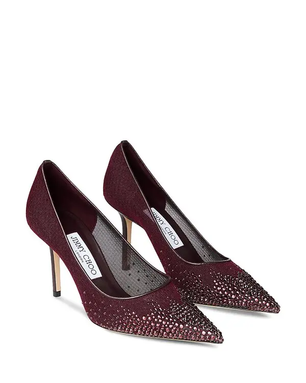 JIMMY CHOO Love 85 Pumps - Deep Merlot