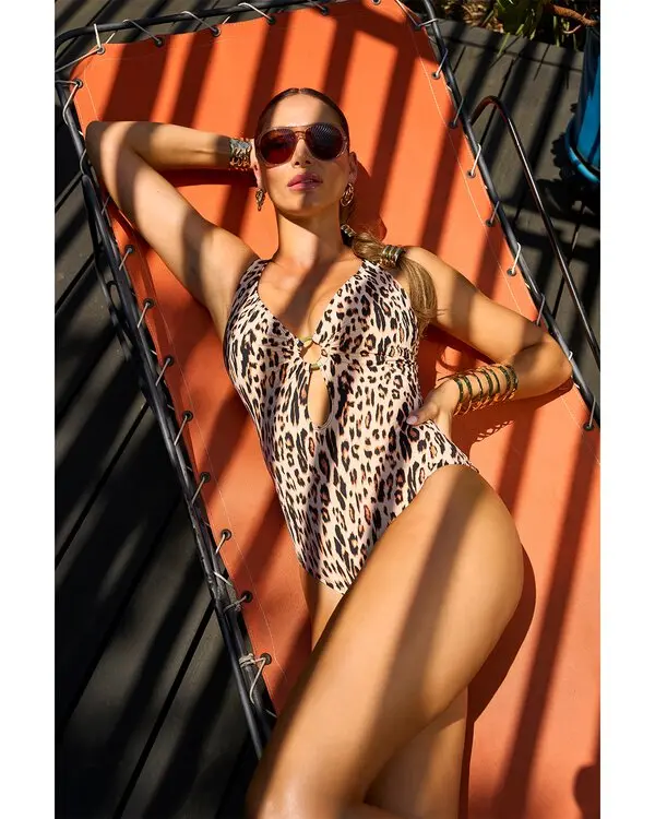 BLEU BY ROD BEATTIE X Back One Piece Swimsuit - Multi