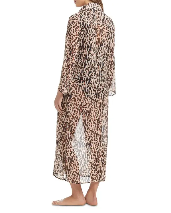 BLEU BY ROD BEATTIE Chiffon Shirtdress Cover-up