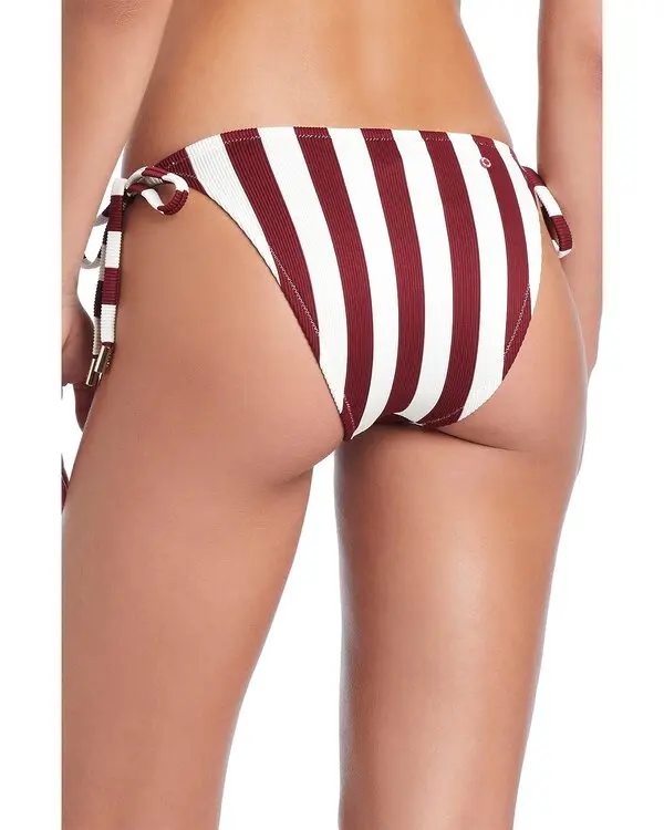 Red Carter Side-tie Bikini Bottom