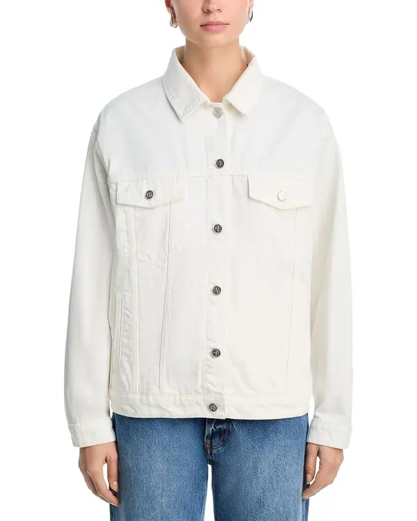 ANINE BING Rory Button-front Jacket - Ecru