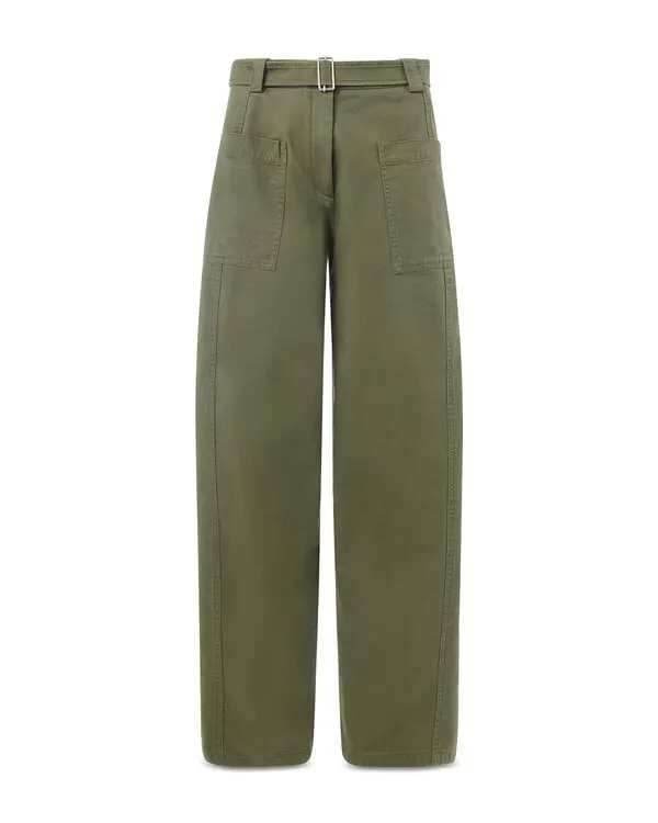 Whistles Belted Barrel Leg Pants