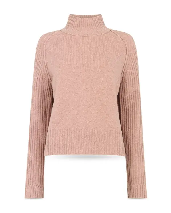 Whistles Funnel Neck Wool Sweater