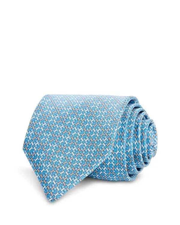 FERRAGAMO Silk Necktie - Blue