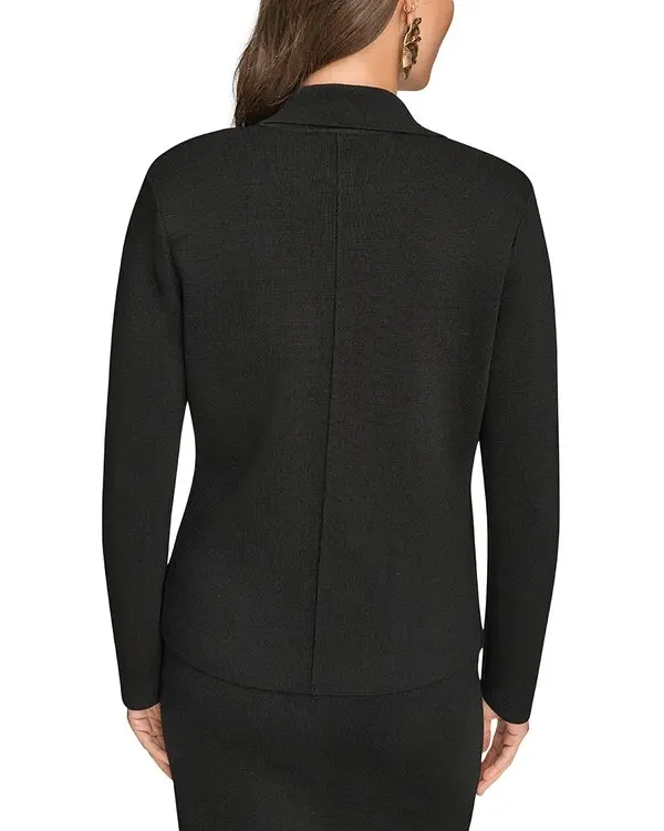 Donna Karan New York Sweater Blazer - Black