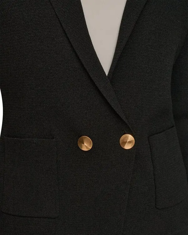 Donna Karan New York Sweater Blazer - Black