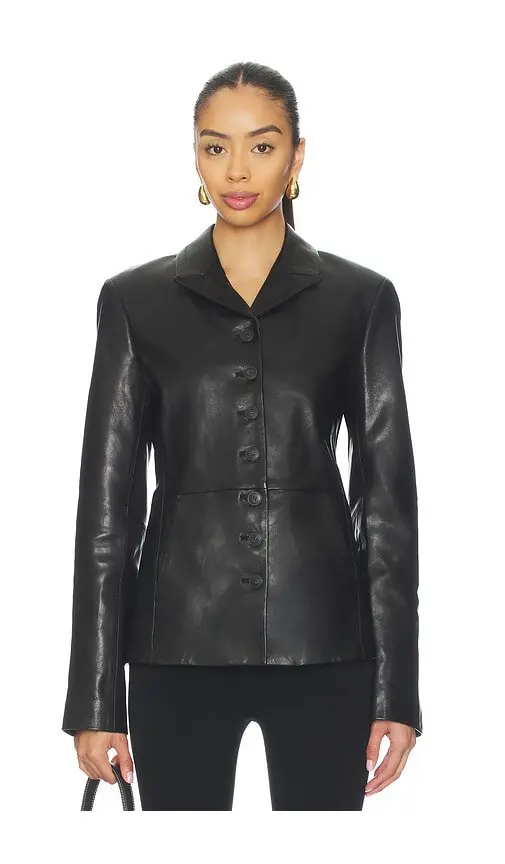 EAVES Sigrun Leather Jacket