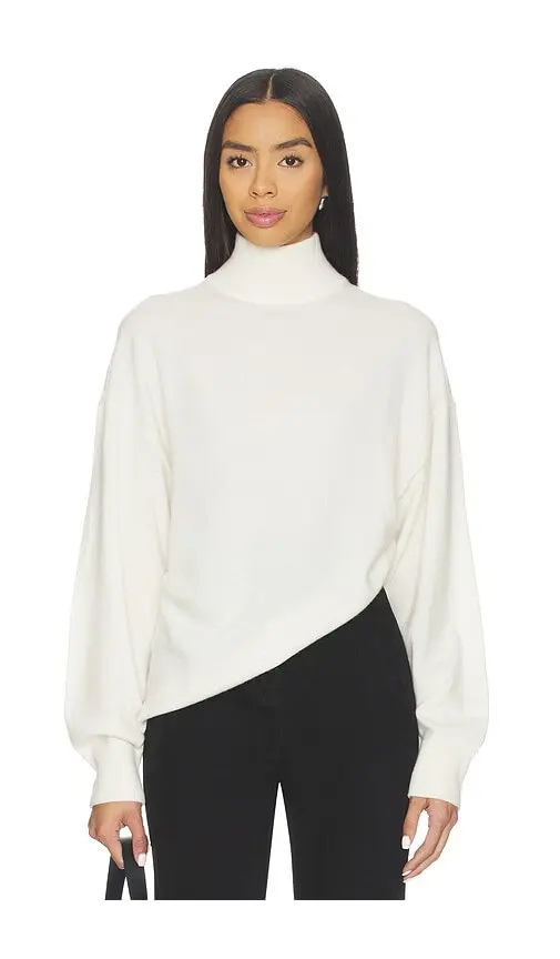 EAVES Allma Asymmetric Sweater - Eggshell