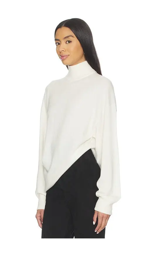 EAVES Allma Asymmetric Sweater - Eggshell