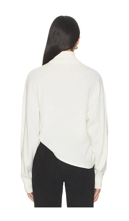 EAVES Allma Asymmetric Sweater - Eggshell